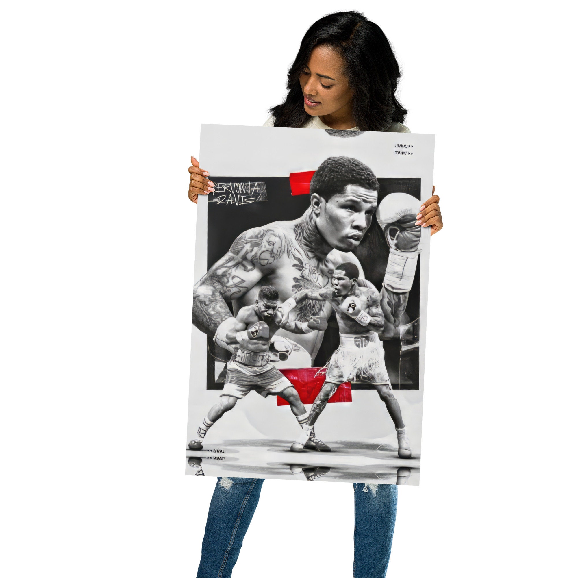 Gervonta tank Davis Poster Boxer Poster Tank Davis Ryan Garcia for ...
