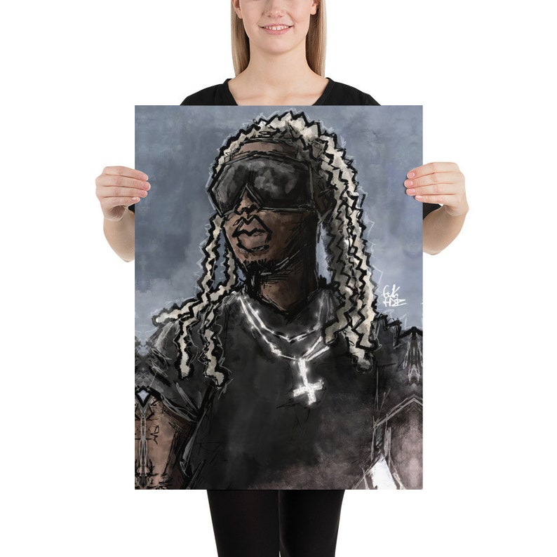 Destroy Lonely Poster . Cartoon Poster , Graphic Poster , Album Poster ...