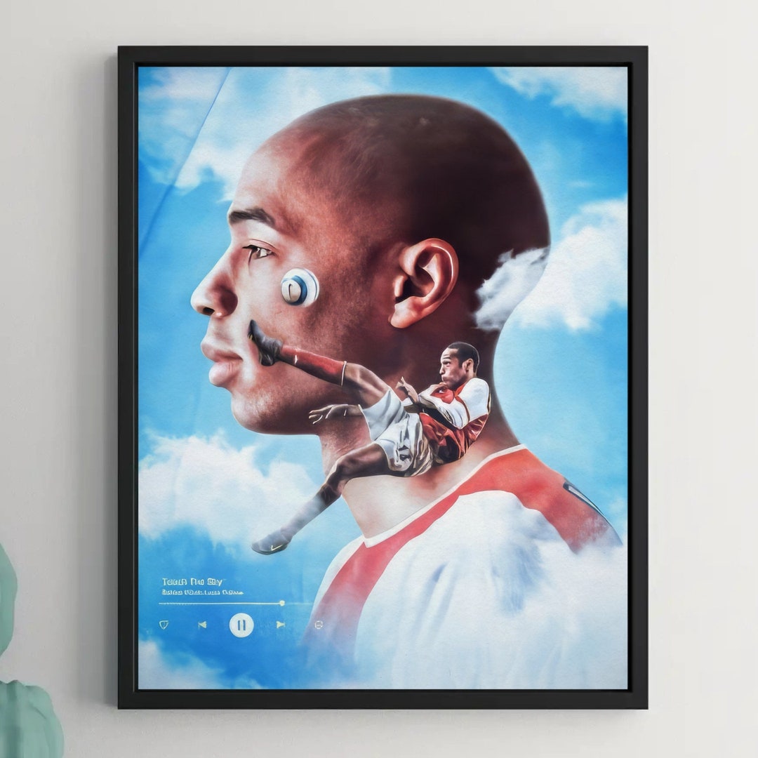 Thierry Henry Poster , Thierry Henry Soccer Player , Arsenal Poster ...