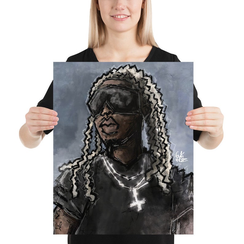 Destroy Lonely Poster . Cartoon Poster , Graphic Poster , Album Poster ...