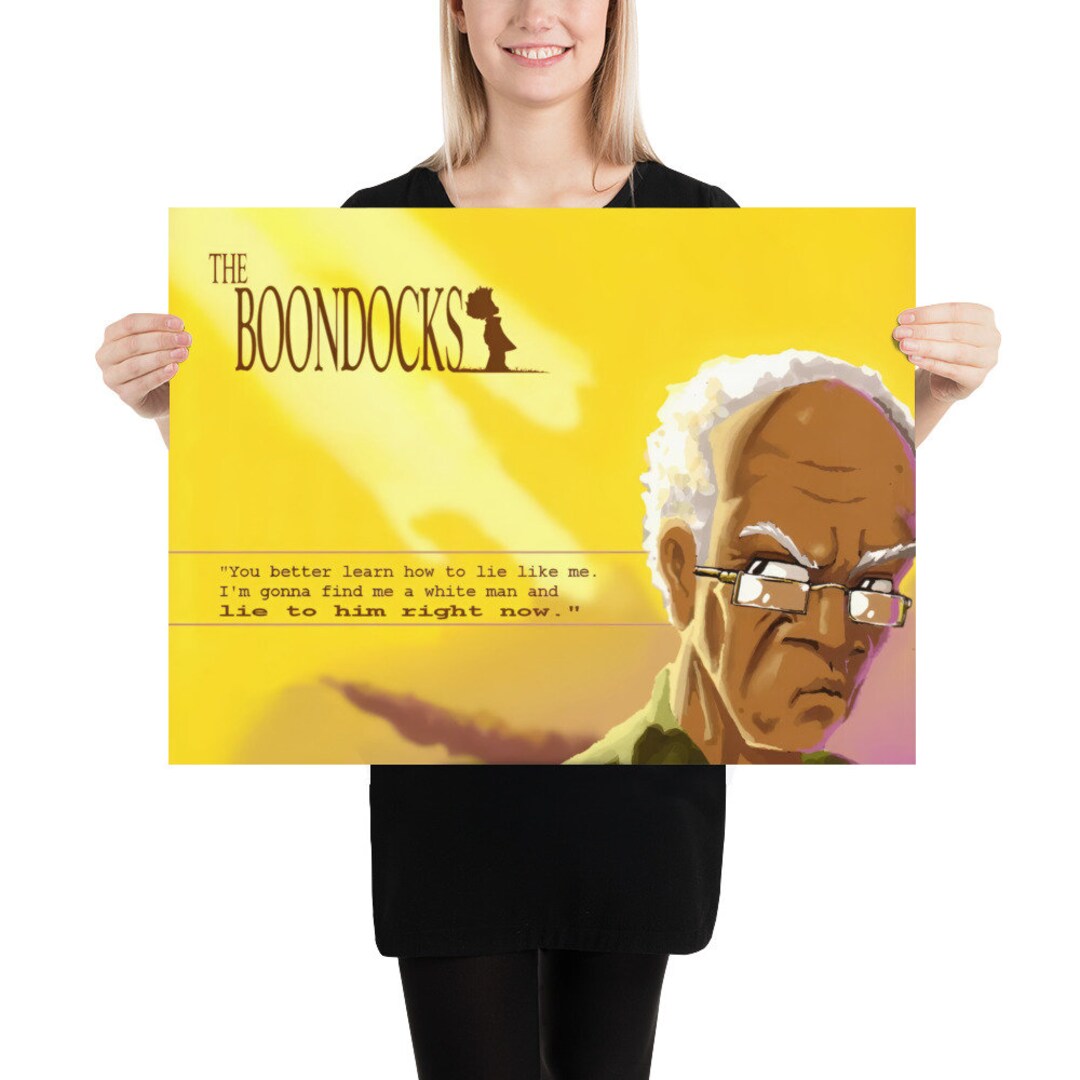 The Boondocks Poster, Anime Poster, Poster Print, Canvas Art Poster ...