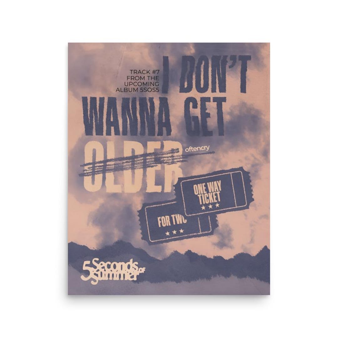 5SOS Poster , 5 Seconds of Summer Poster , Album Cover Posters , 5sos ...