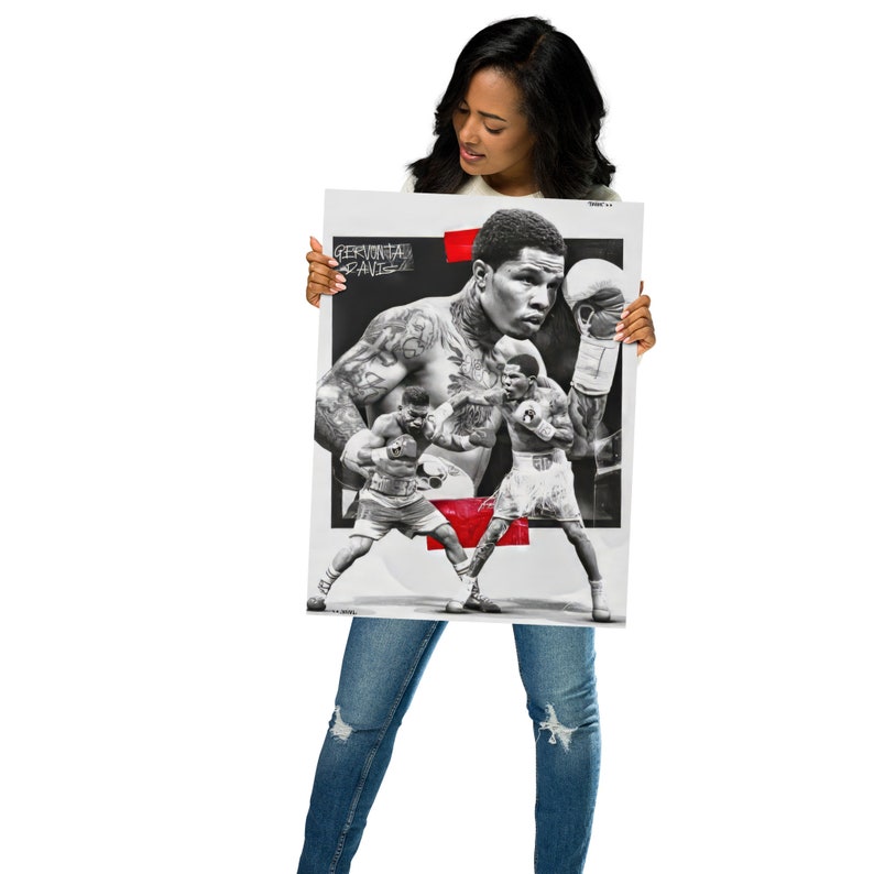 Gervonta tank Davis Poster Boxer Poster Tank Davis Ryan Garcia for ...