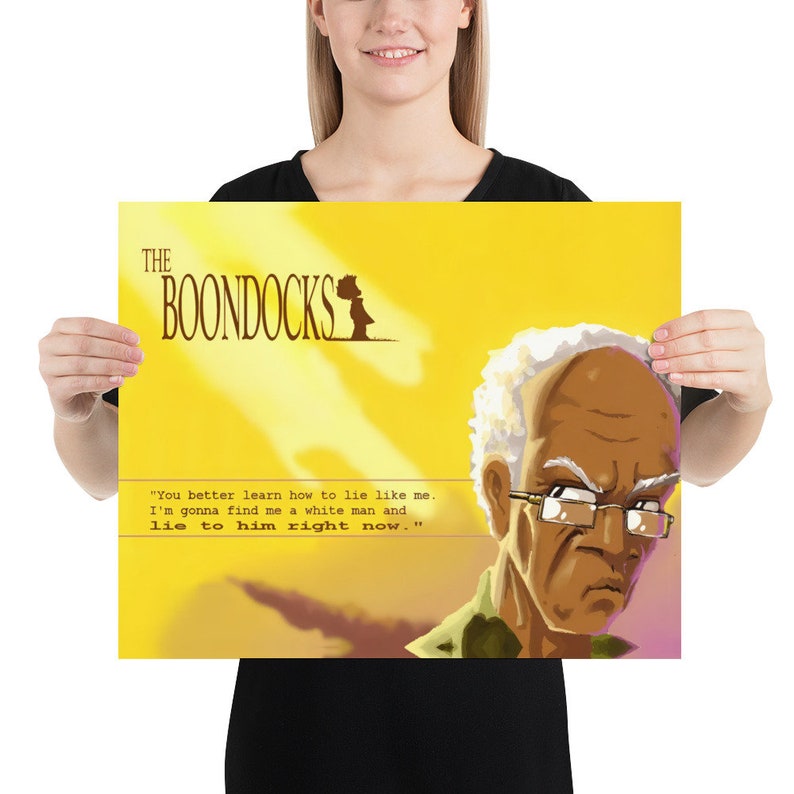 The Boondocks Poster, Anime Poster, Poster Print, Canvas Art Poster ...