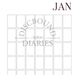 Classic HP One Page Month - Etsy