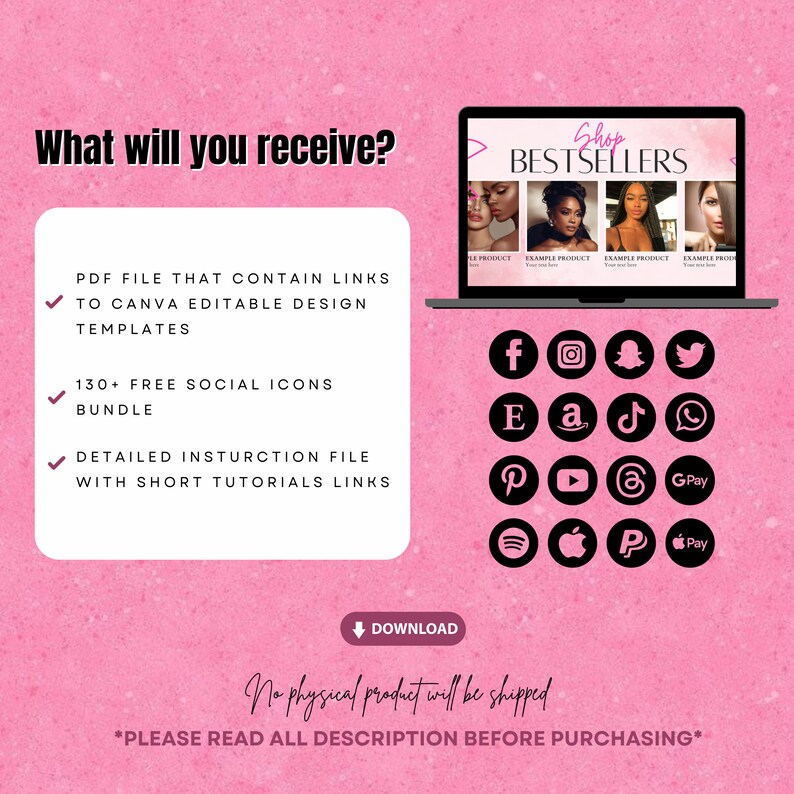 Custom Website Banner Template, DIY Custom Web Banners Set, 25 Editable ...