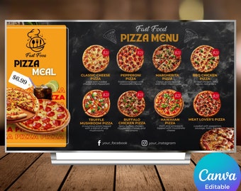 Animated Digital Download Tv Restaurant Menu Template, Catering Menu ...