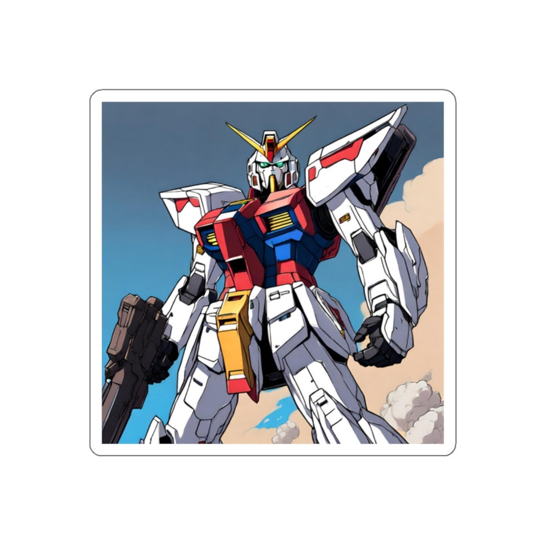 Gundam Die-cut Stickers - Etsy