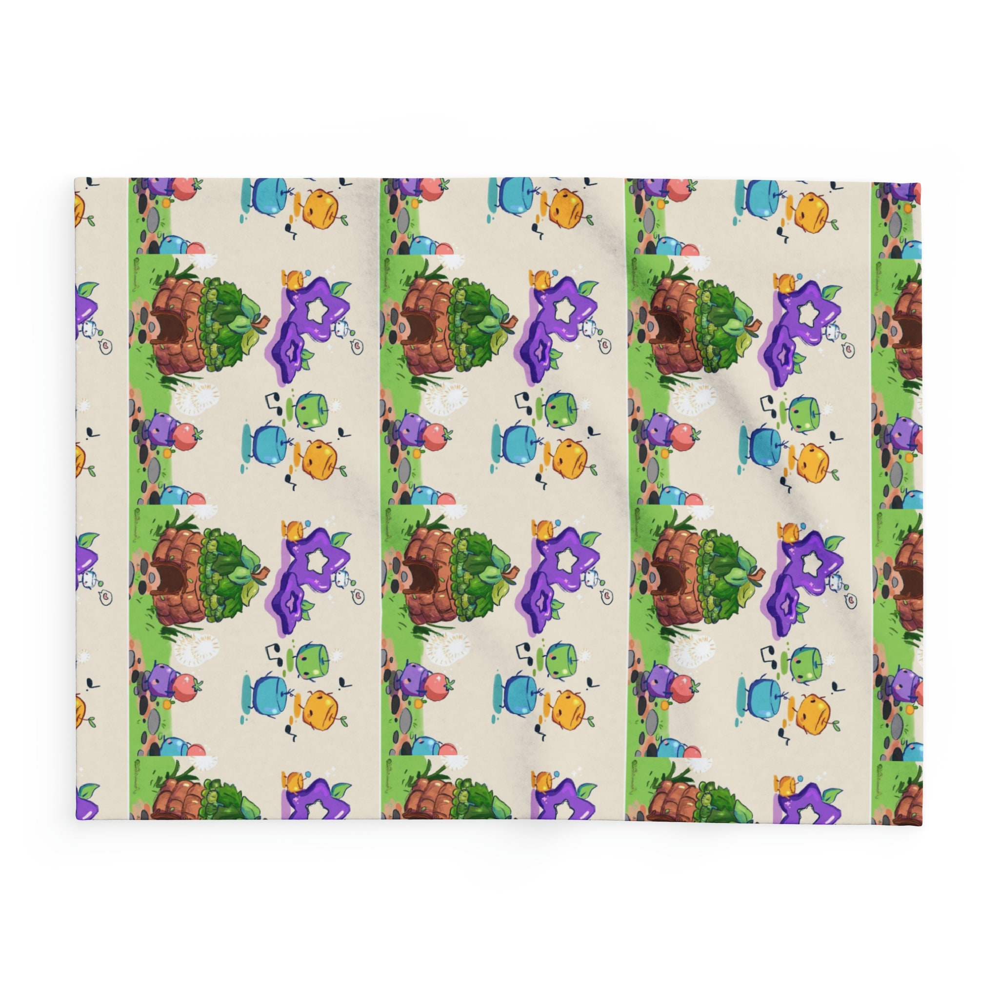 Stardew Valley Blanket Artic Fleece Junimo Cute - Etsy