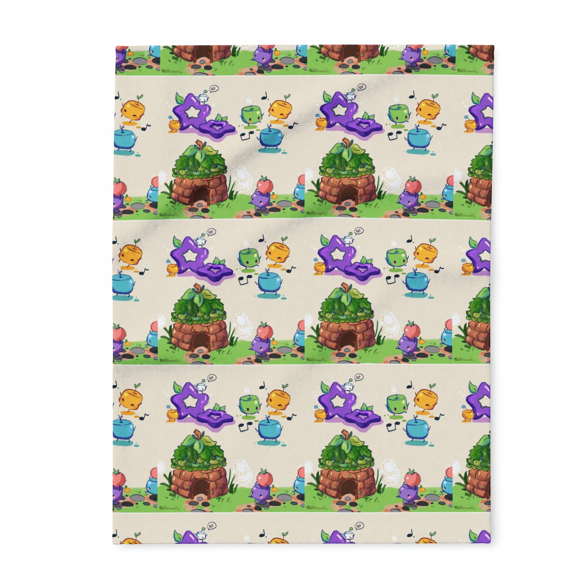 Stardew Valley Blanket Artic Fleece Junimo Cute - Etsy
