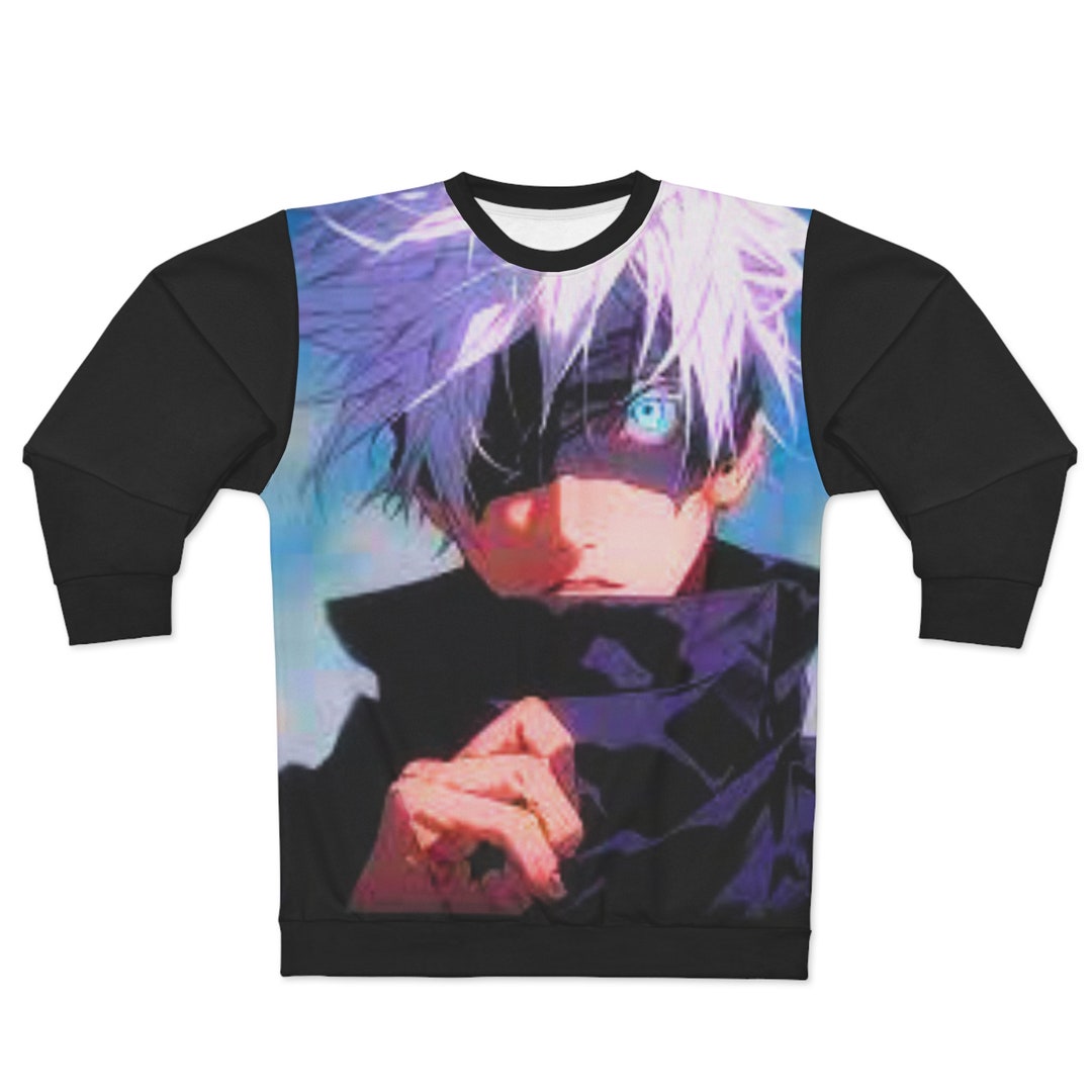 Satoru Gojo Satoru Sweater Anime Otaku - Etsy