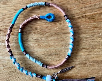 Hemp Macrame Boho Hair Wrap Yarn Dreadlock Decoration for Hair - Etsy