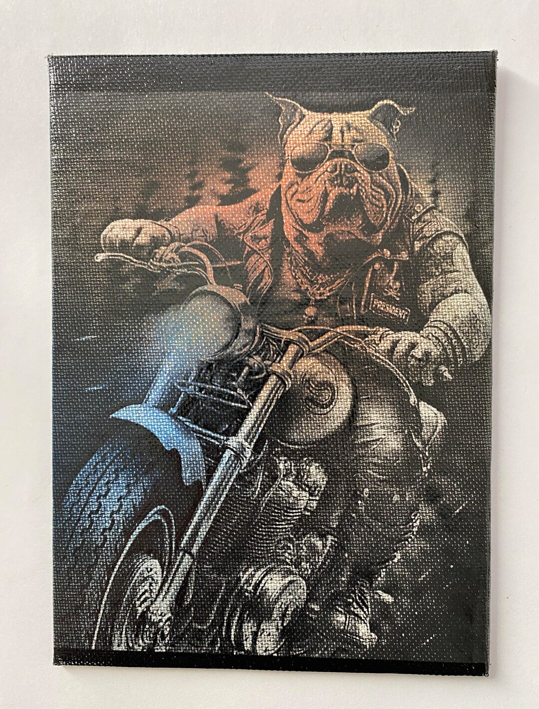 Canvas Collection, Bad Bulldog - Etsy