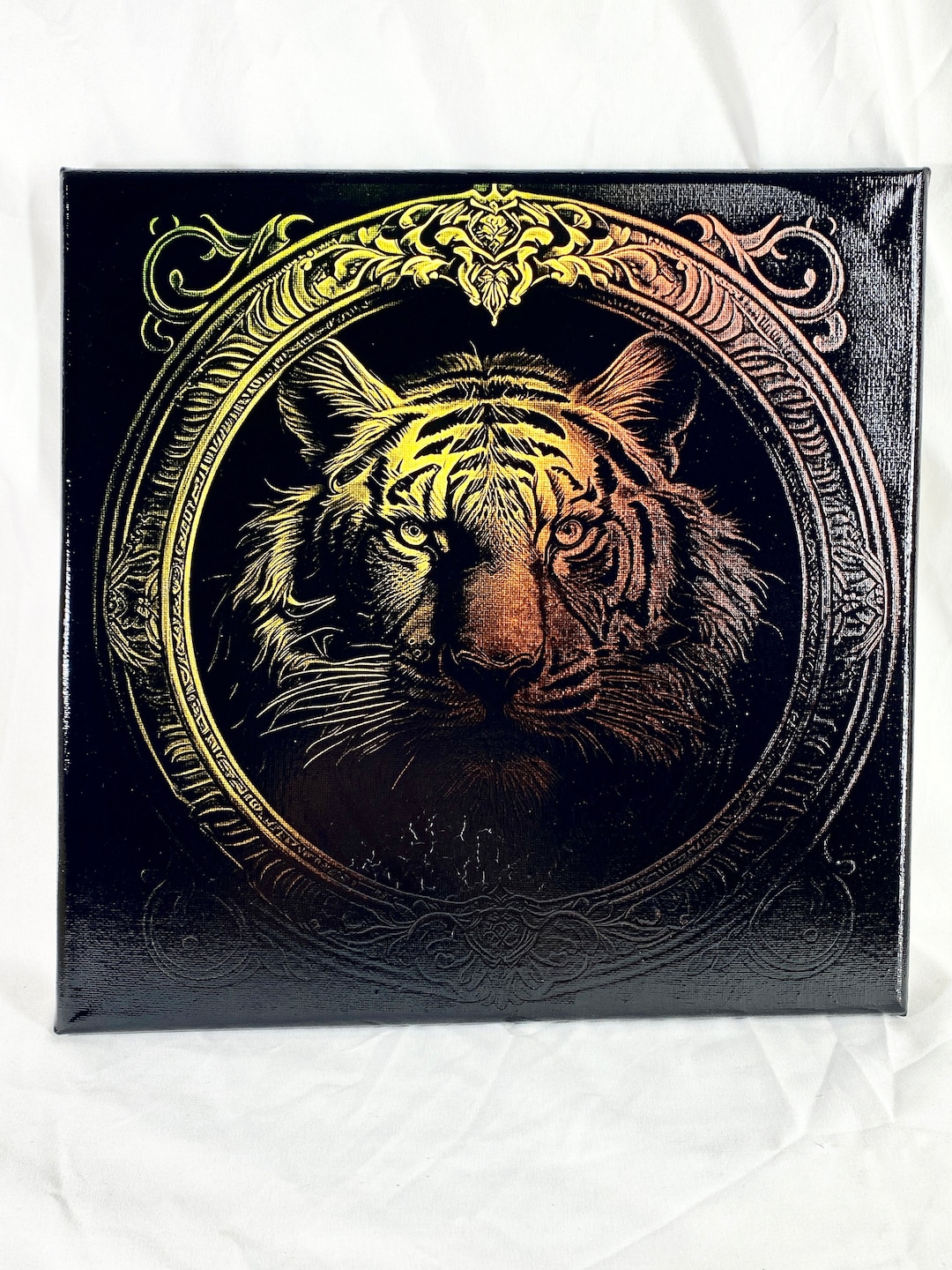 Canvas Collection, Tiger in the Shadows, Limited Edition - Etsy