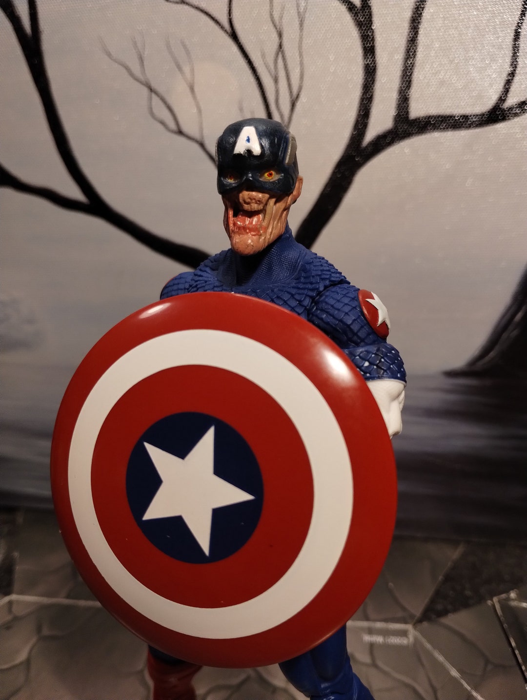 3d Printed, Painted and Sealed Ml Zombies Cap - Etsy