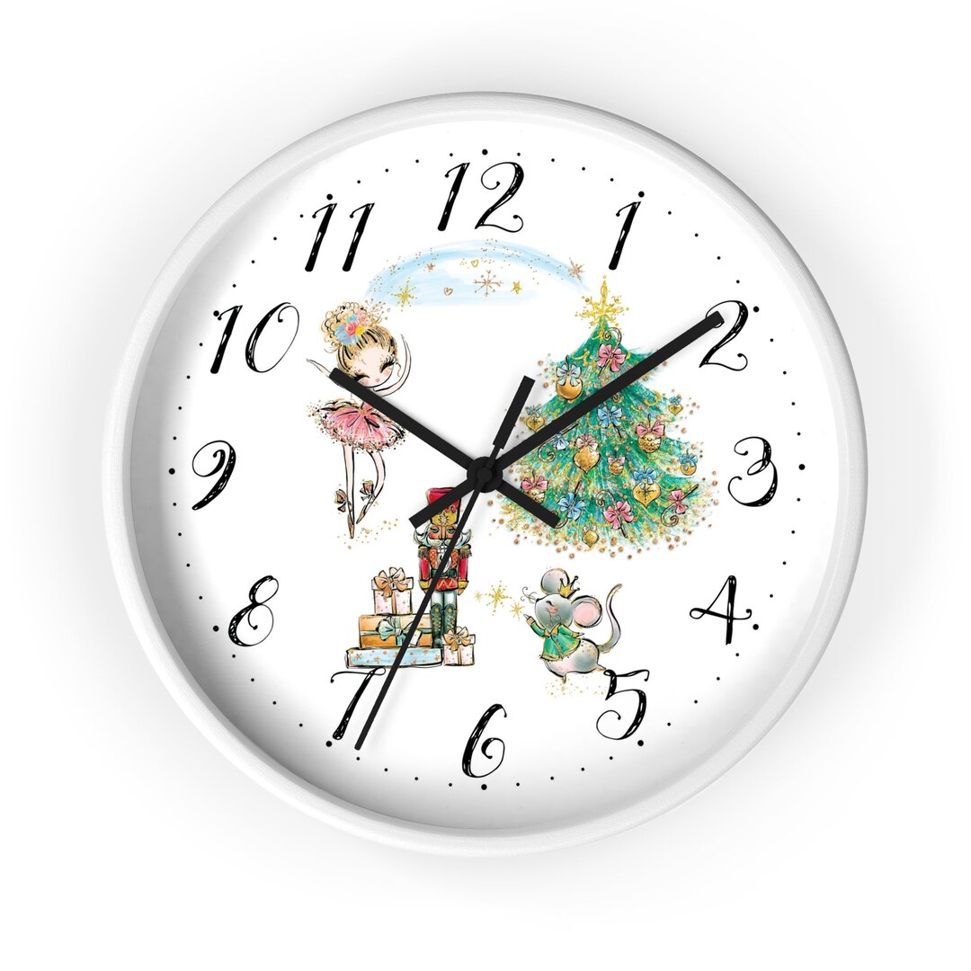 Nutcracker Clock, Christmas Clock - Etsy