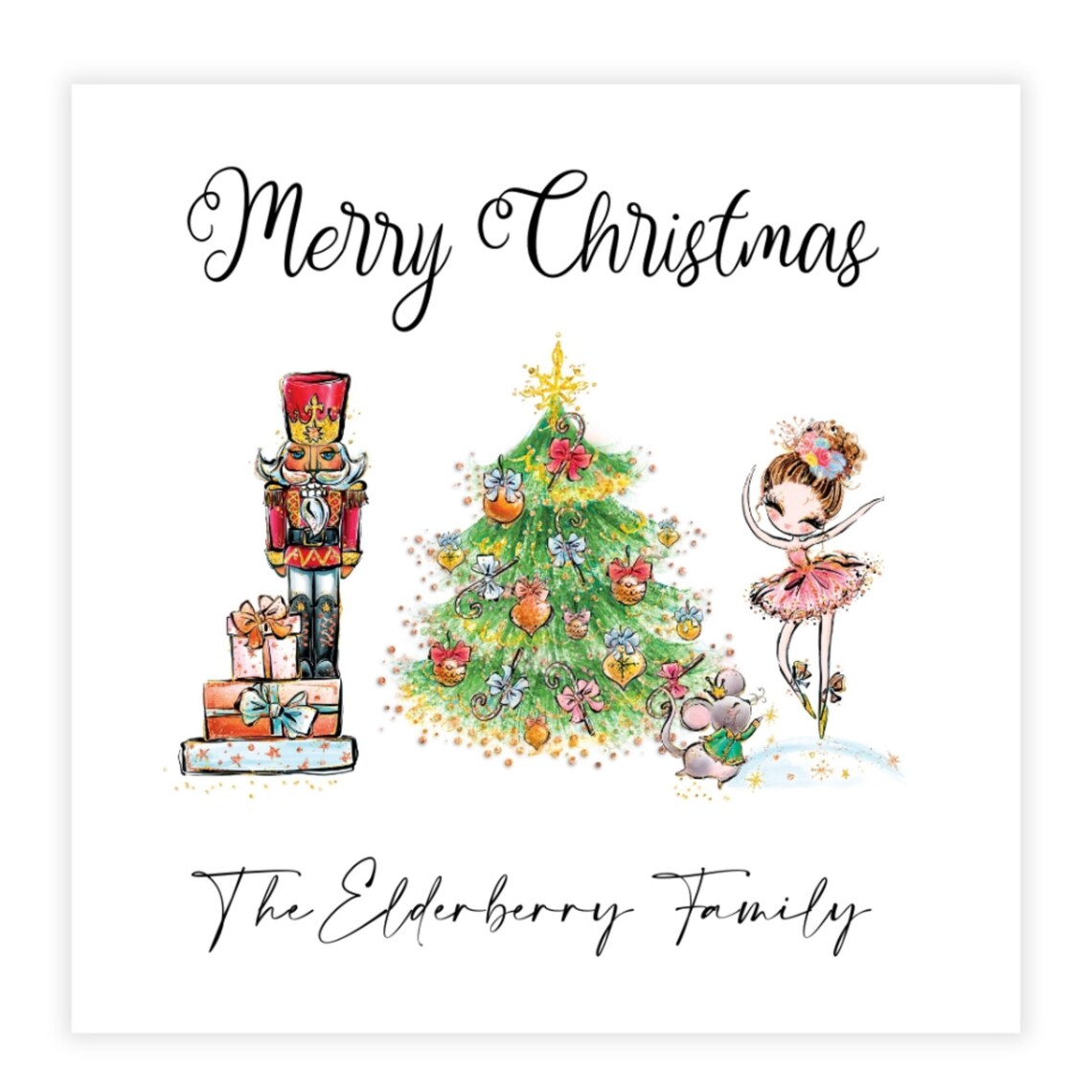 Nutcracker Gift Tags Printable Christmas Gift Tags Holiday - Etsy