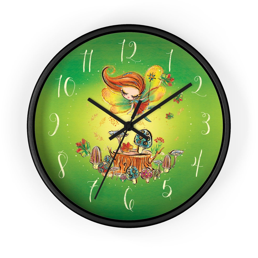 Fairy Clock Fairycore Clock Cottagecore Clock - Etsy