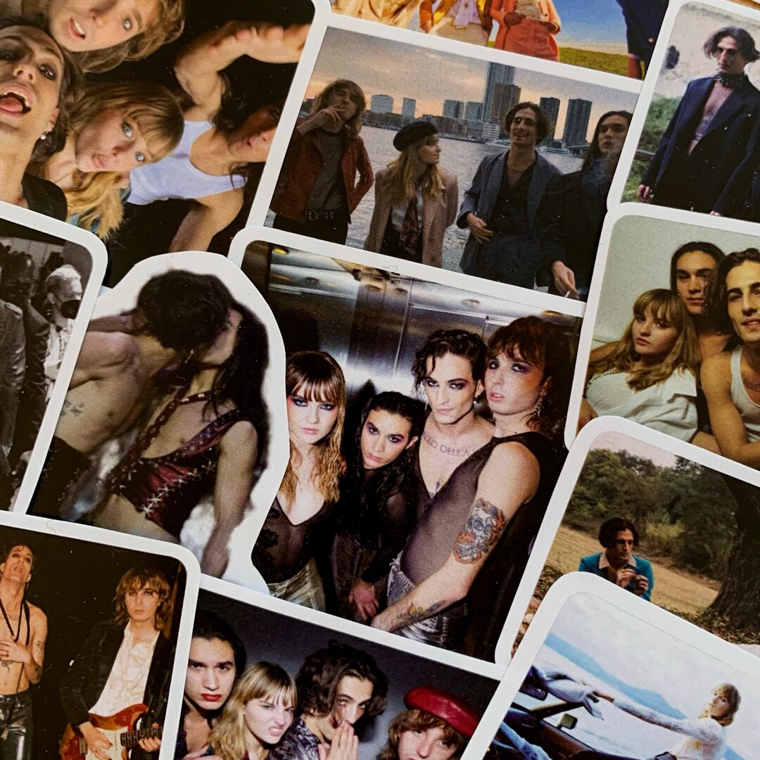 Maneskin Stickers Damiano David Victoria De Angelis Ethan Torchio ...