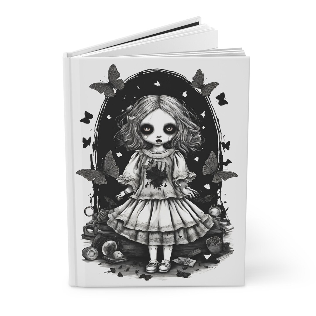 Copy of Eerie Porcelain Doll Notebook | Creepy Doll Journal - Etsy