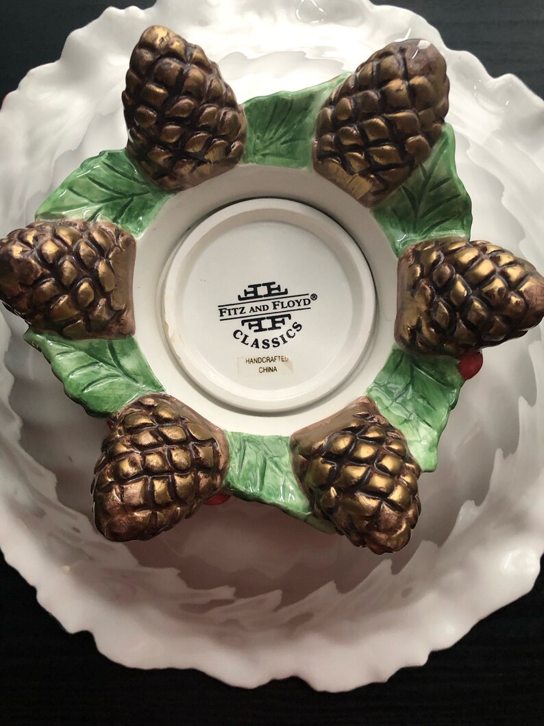 Fitz and Floyd Classic Bowl - Etsy