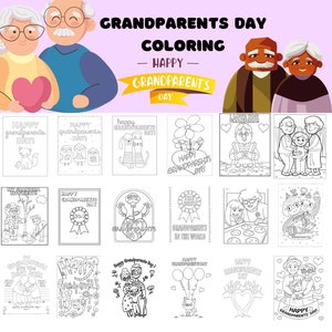 grandparents day coloring pages preschool thomas