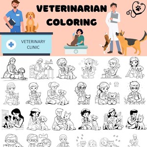 pet hospital coloring pages