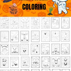 200 Printable Halloween Coloring Pages | Instant Download| Kids ...