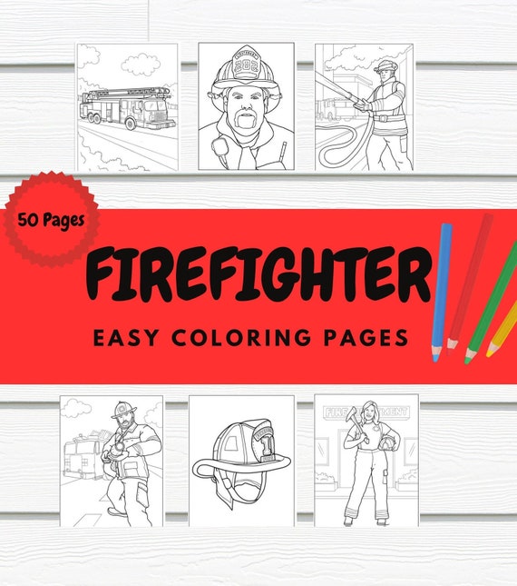 Printable Firefighter Coloring Pages [2025]