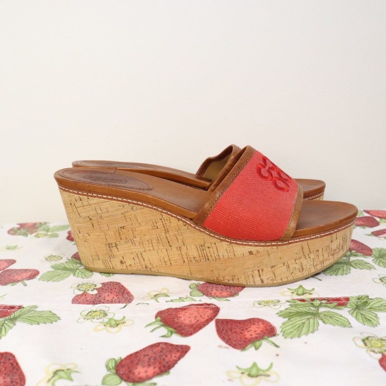 Authentic Coach Platform Wedges - Etsy