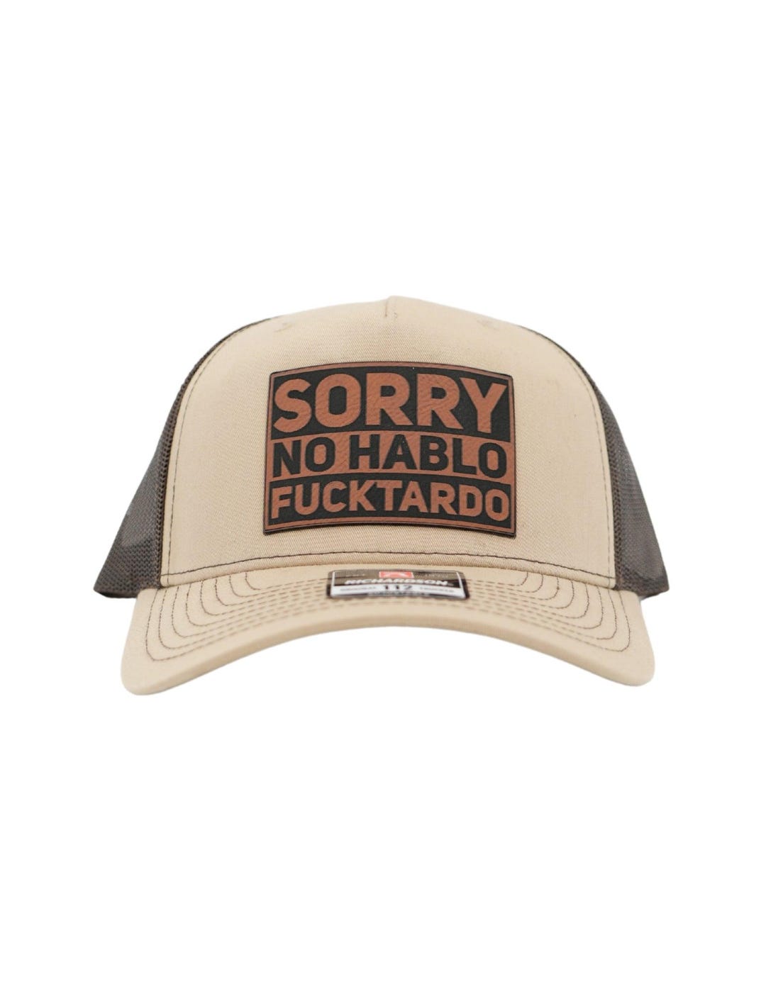 Sorry No Hablo Fcktardo Hat | Funny Humor Men's Accessories ...