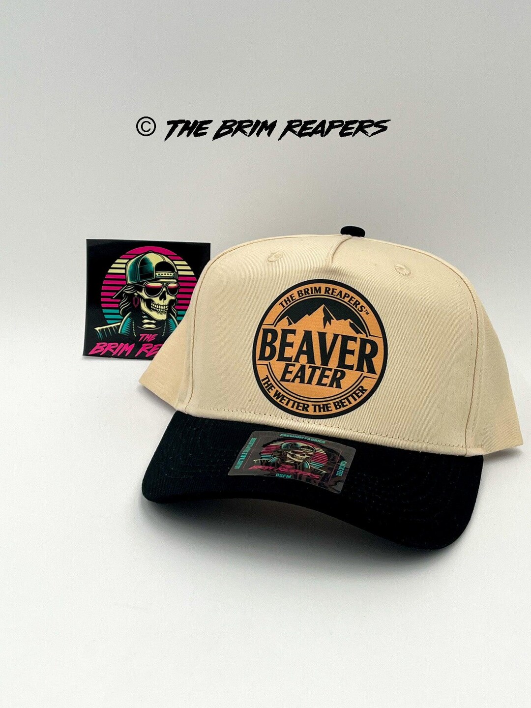 Beaver Eater Trucker Hat | Beer Mountains Funny Cap - Etsy