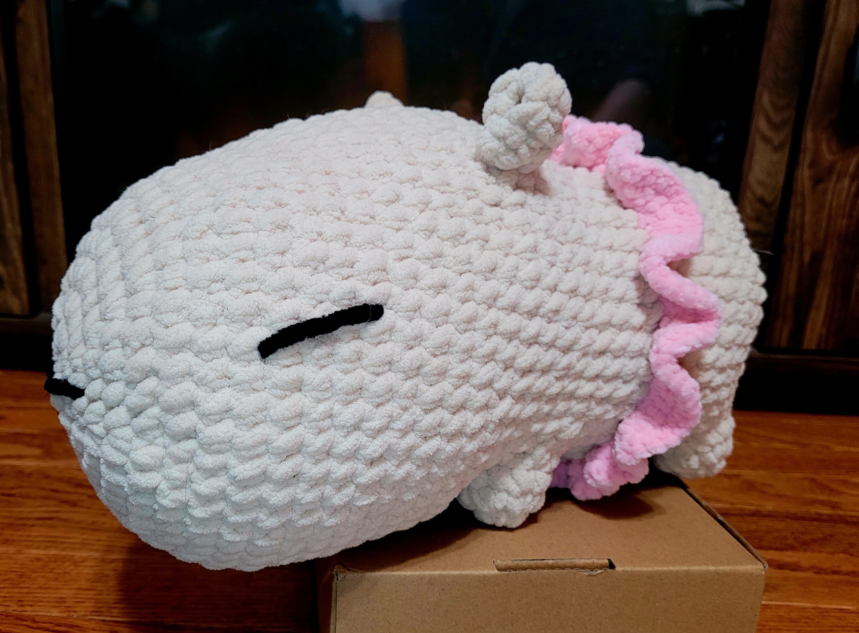 Large Handmade Crochet Capybara With Tutu Stuffed Animal - Etsy