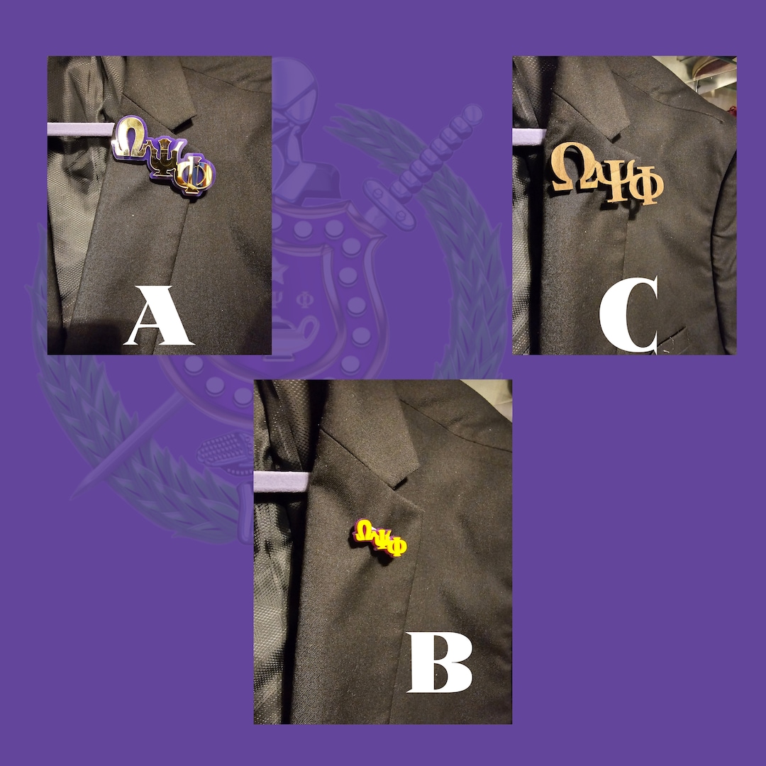Omega Psi Phi Fraternity Incorporated Lapel Pin - Etsy