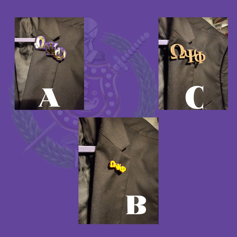 Omega Psi Phi Fraternity Incorporated Lapel Pin - Etsy