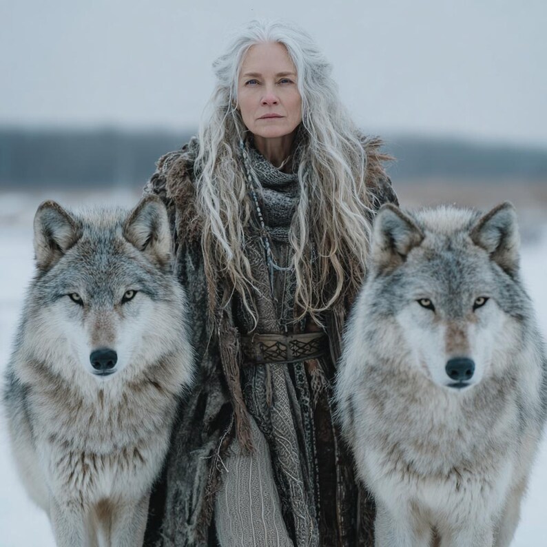 Matriarch of the Winter Wolves - Etsy