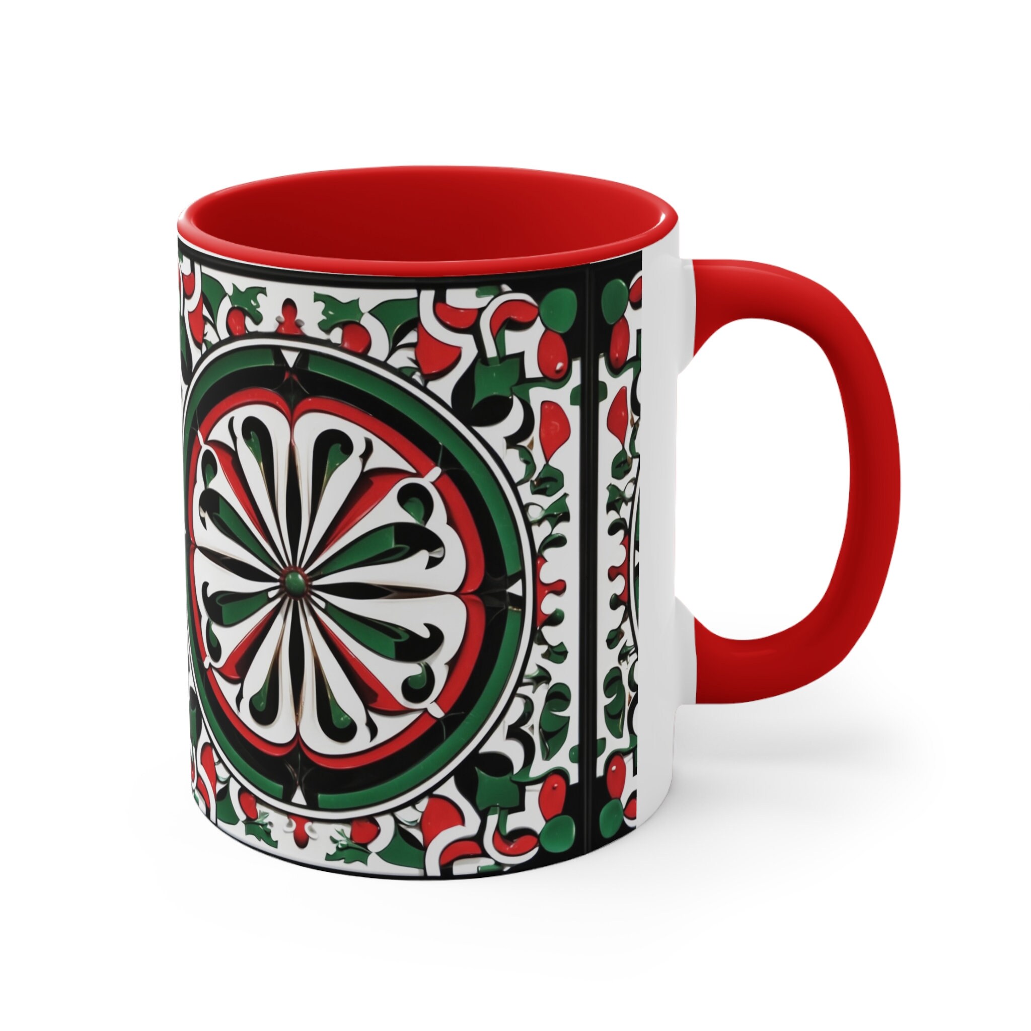 Palestine Flag Colors Islamic Mosaic Print Mug Ceramic With - Etsy