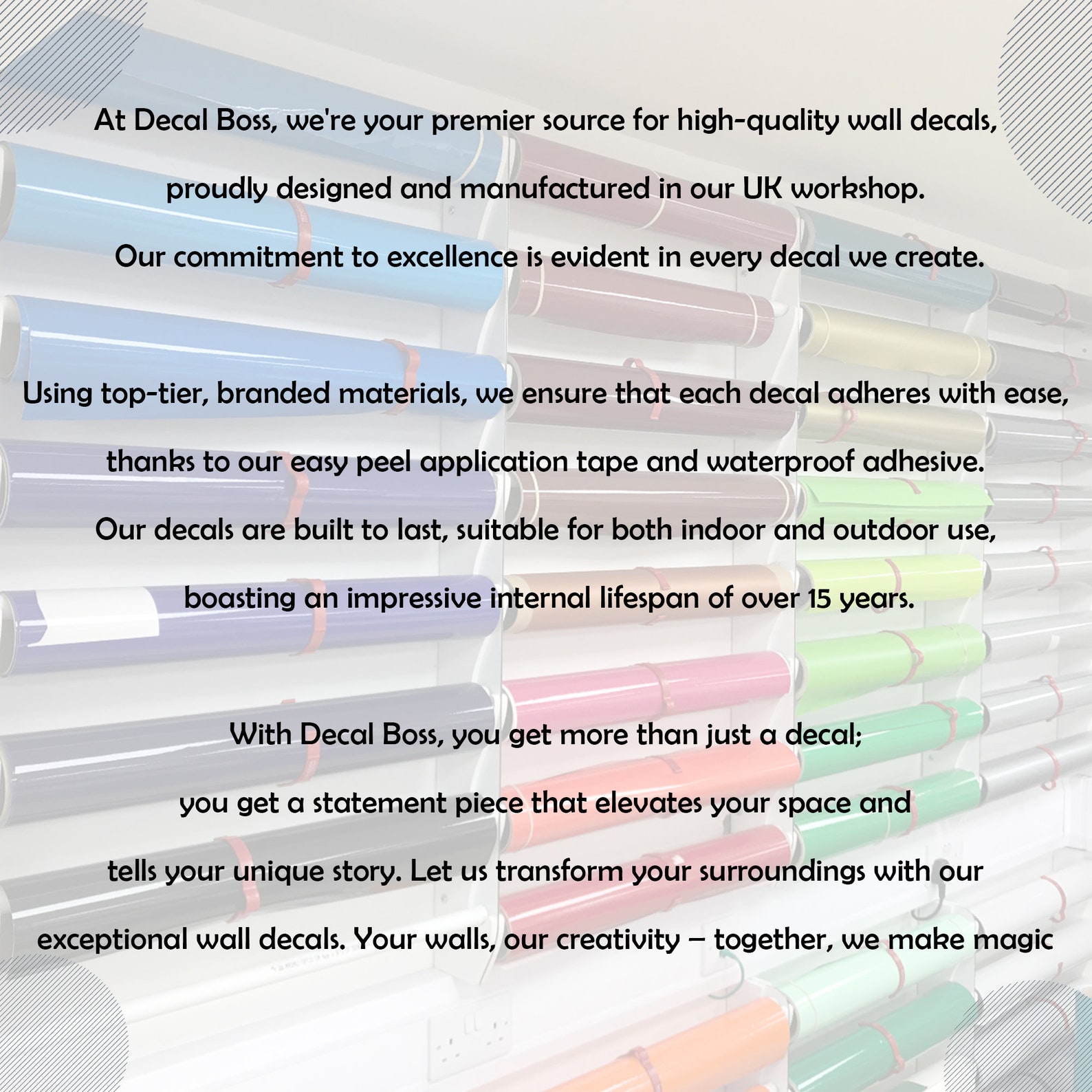 Our Values, LARGE Office Wall Graphic, Company Values, Values Wall Art ...