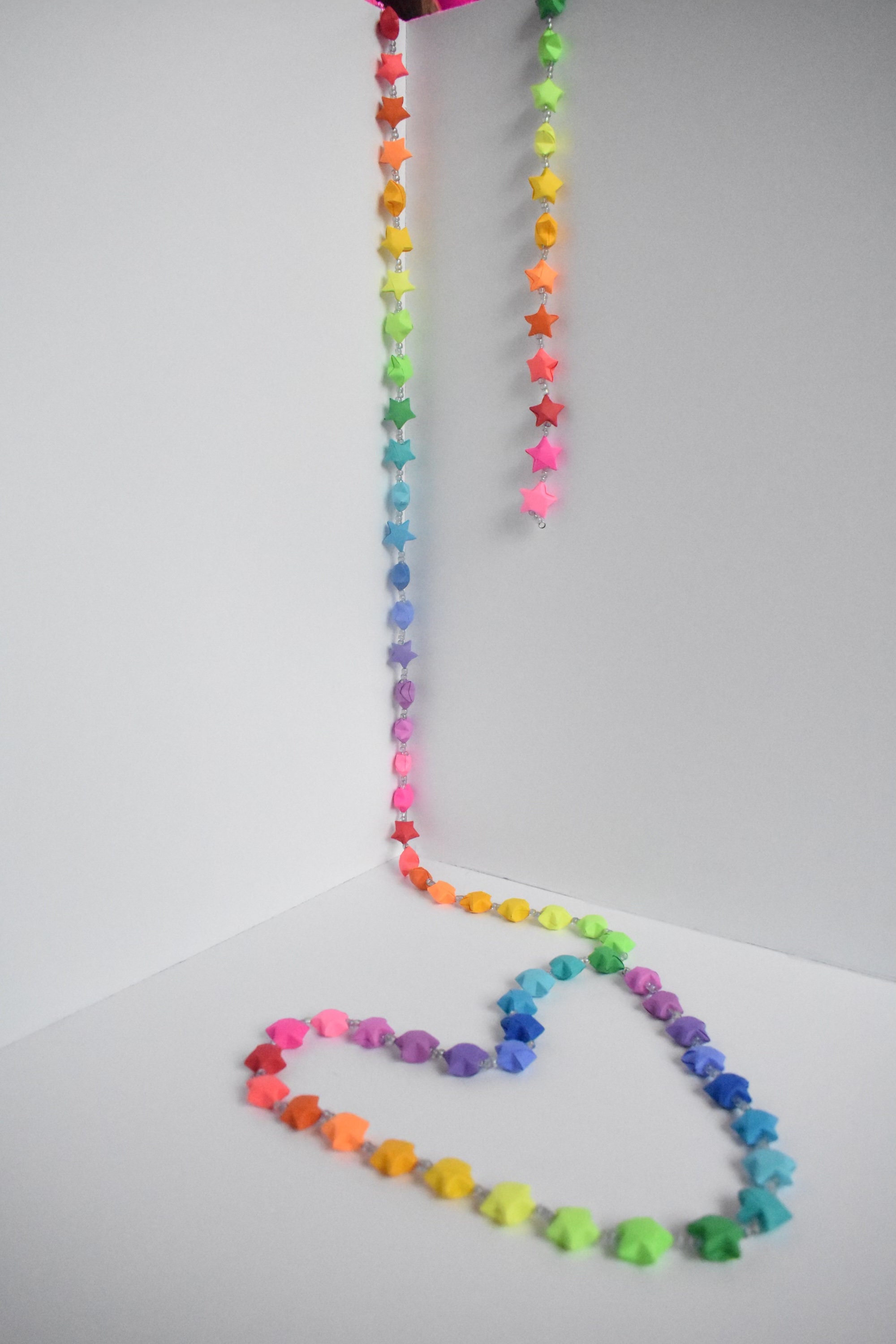 Stand of Paper Stars - Etsy