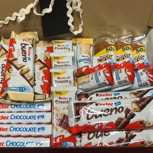Kinder Bueno Chocolate Gift Box Kinder Bueno Personalisation Chocolate ...