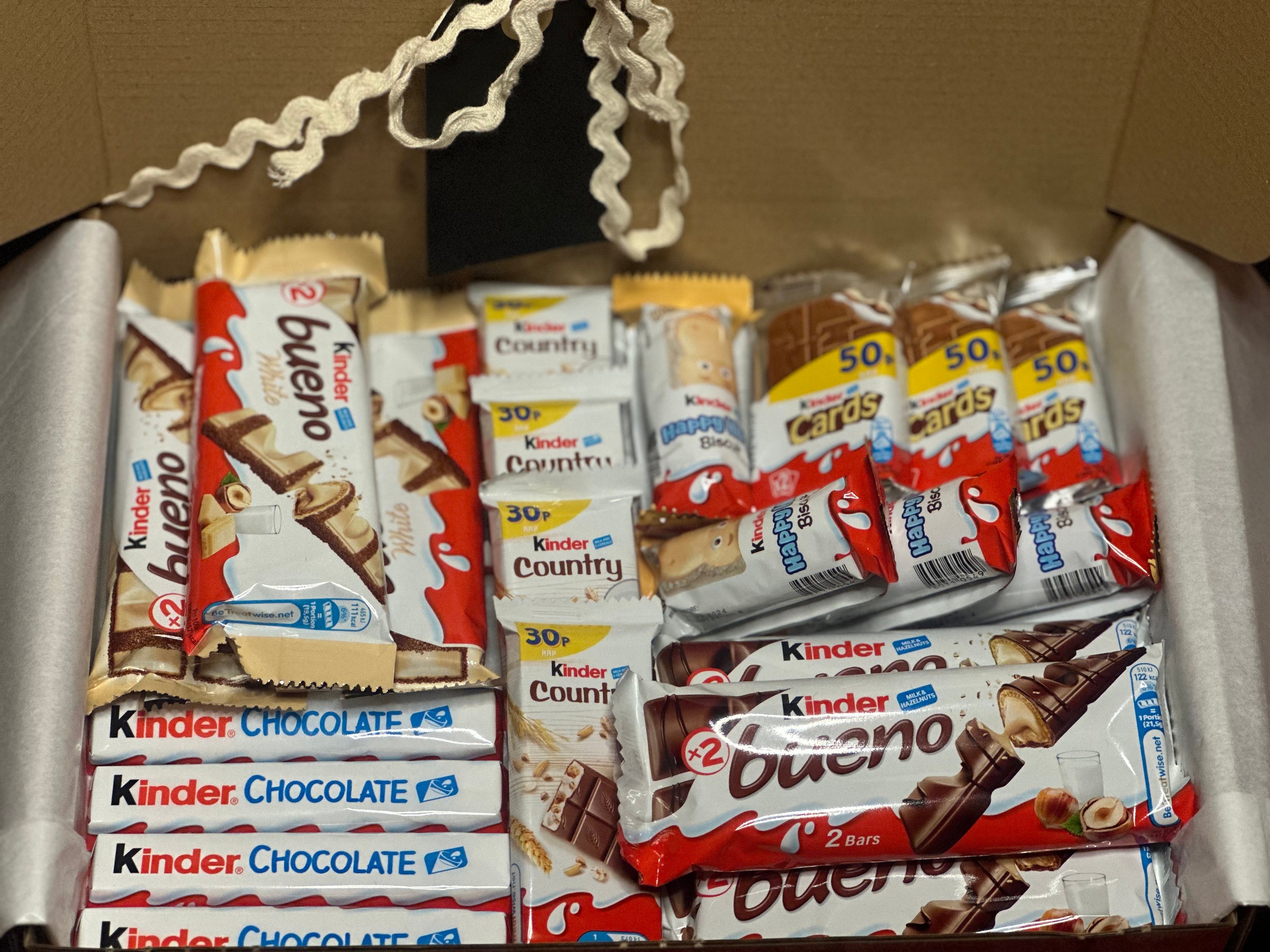Kinder Bueno Chocolate Gift Box Kinder Bueno Personalisation Chocolate ...