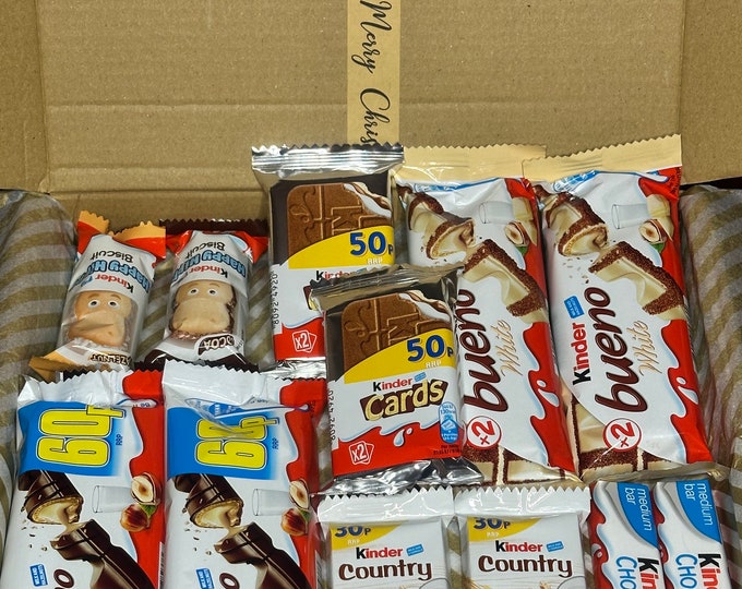 Kinder Bueno Chocolate Gift Box - Kinder Bueno - Personalisation ...