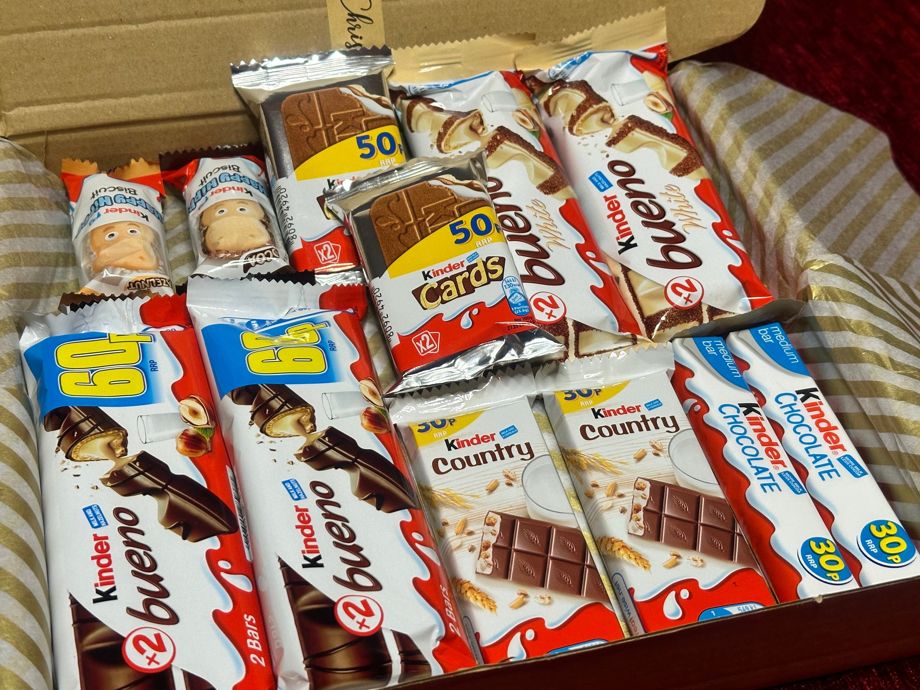 Kinder Bueno Chocolate Gift Box - Kinder Bueno - Personalisation ...