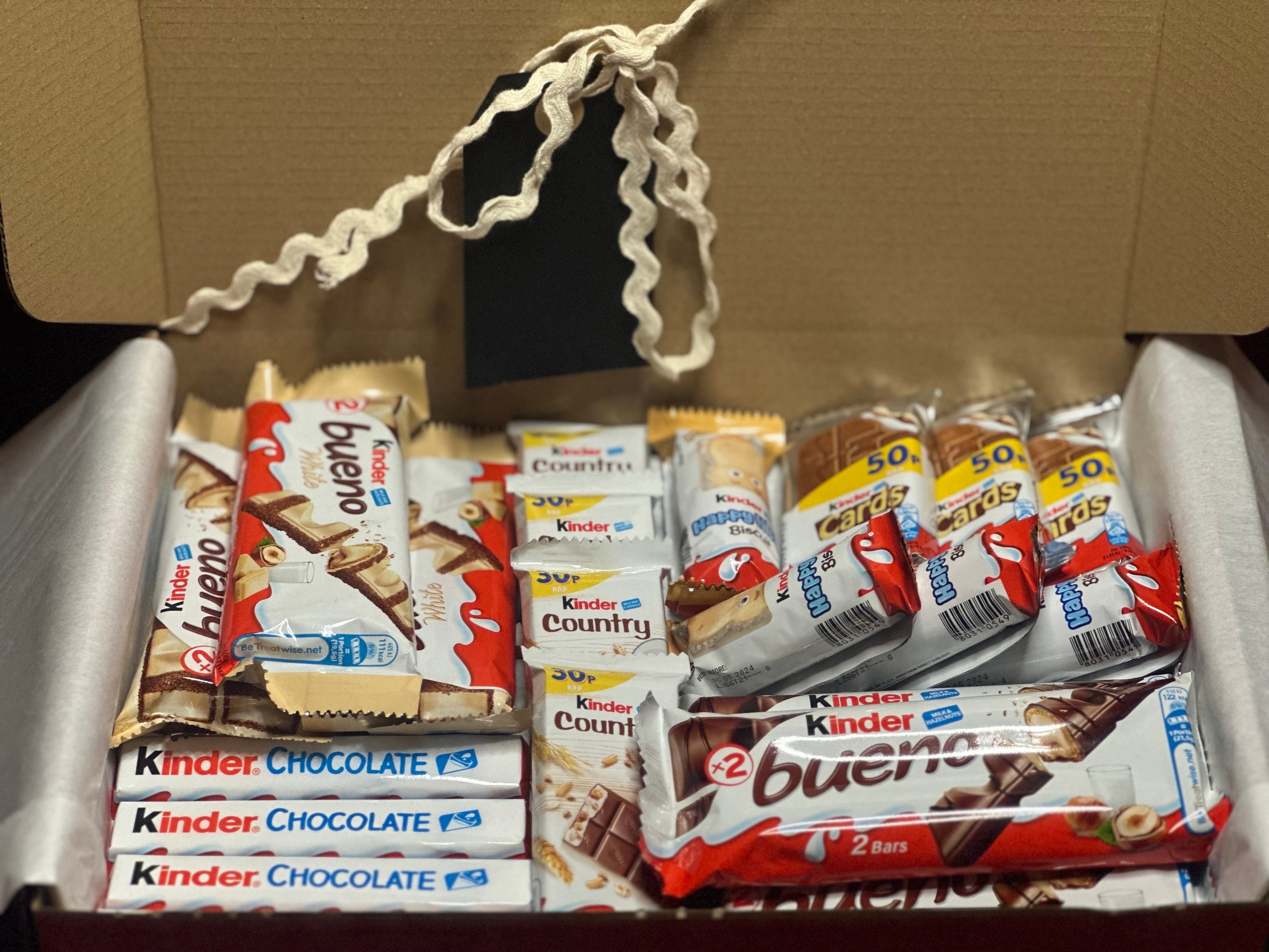 Kinder Bueno Chocolate Gift Box Kinder Bueno Personalisation Chocolate ...