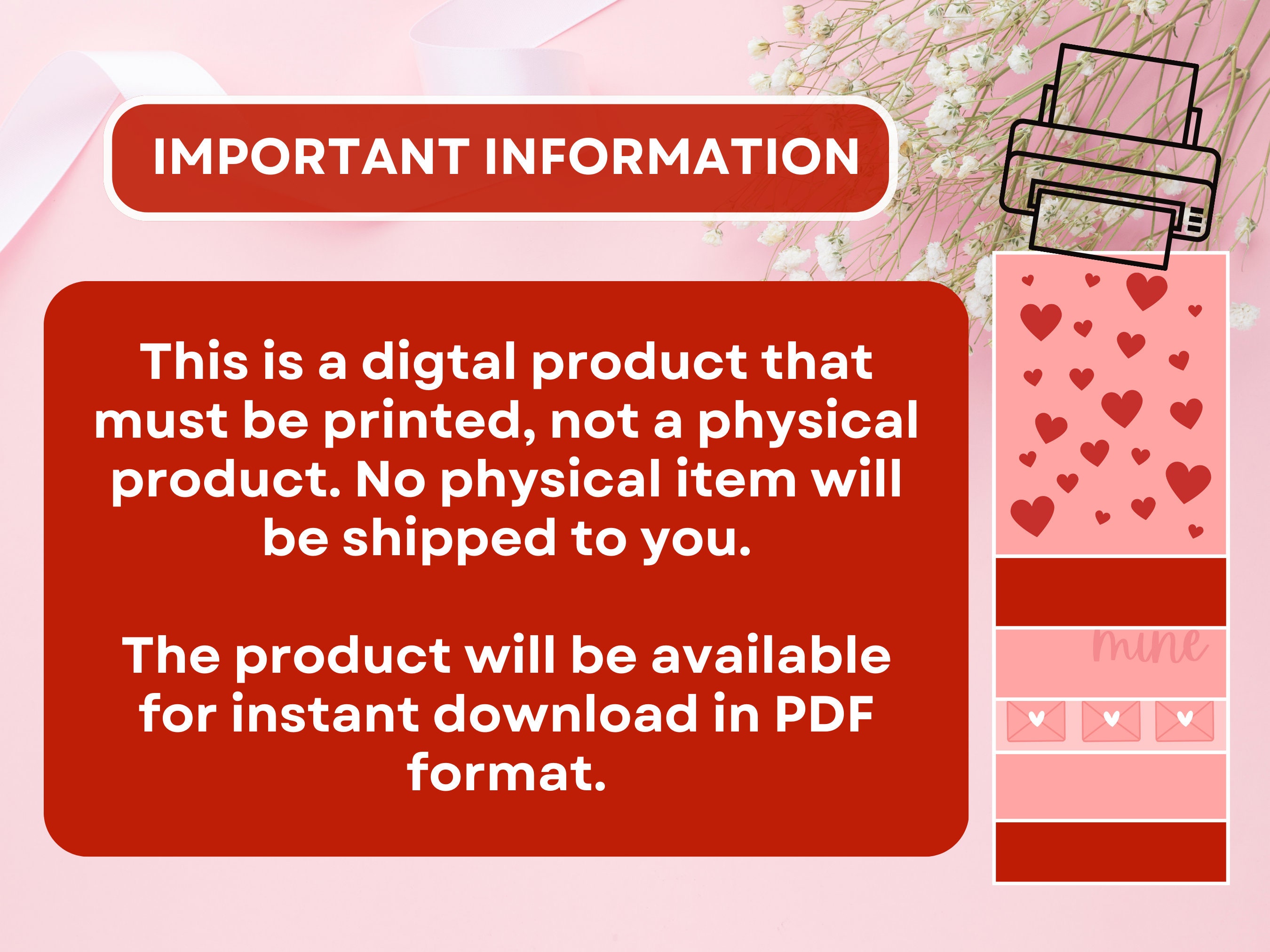 Valentines Printable Wall Decor - Etsy