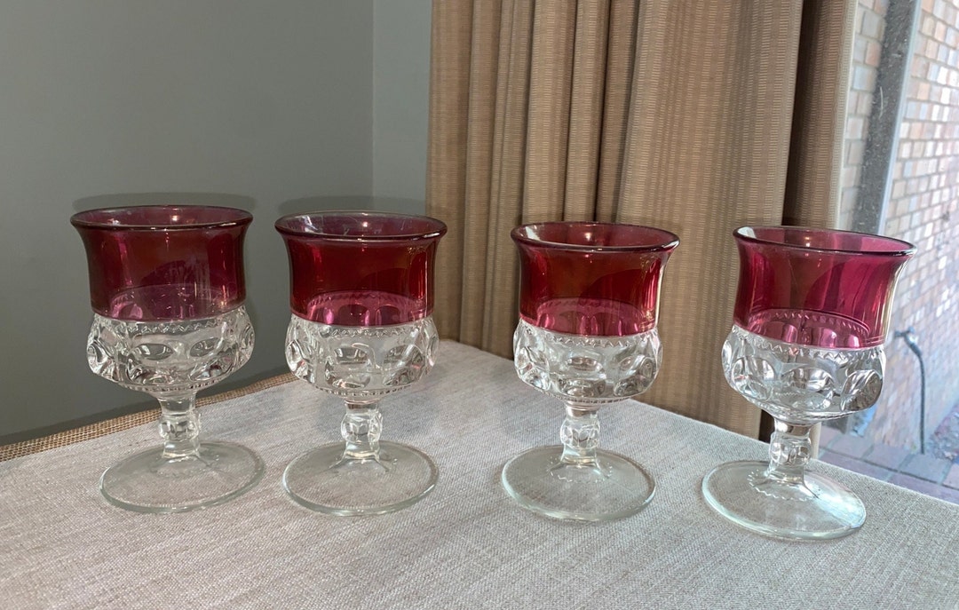 Kings Crown Goblets Set of 12 - Etsy