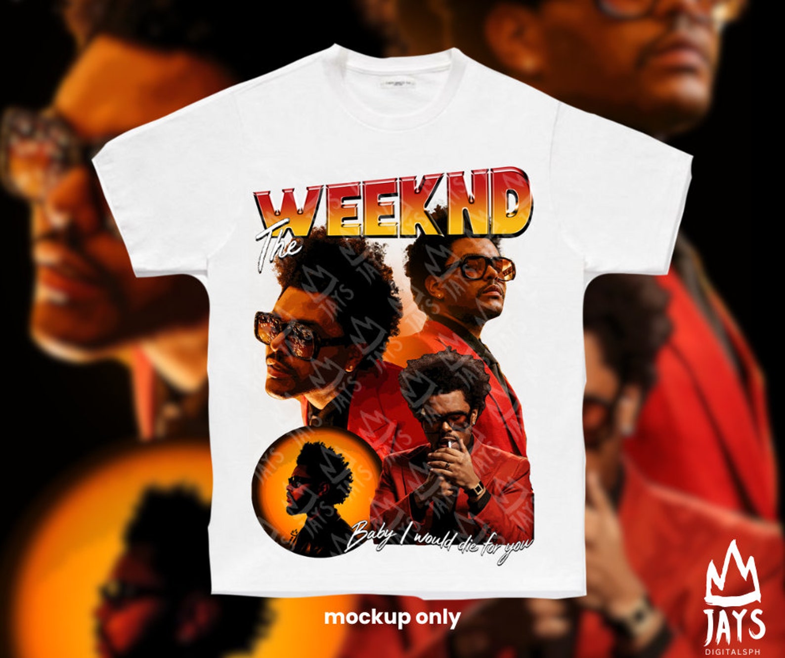 The Weeknd PNG Theweeknd Design Layout for T-shirt the Weeknd Merch ...