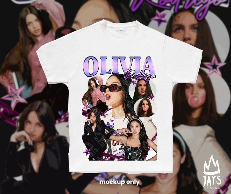 Olivia Rodrigo Shirt Olivia Rodrigo POD Layout Olivia Rodrigo Singer ...