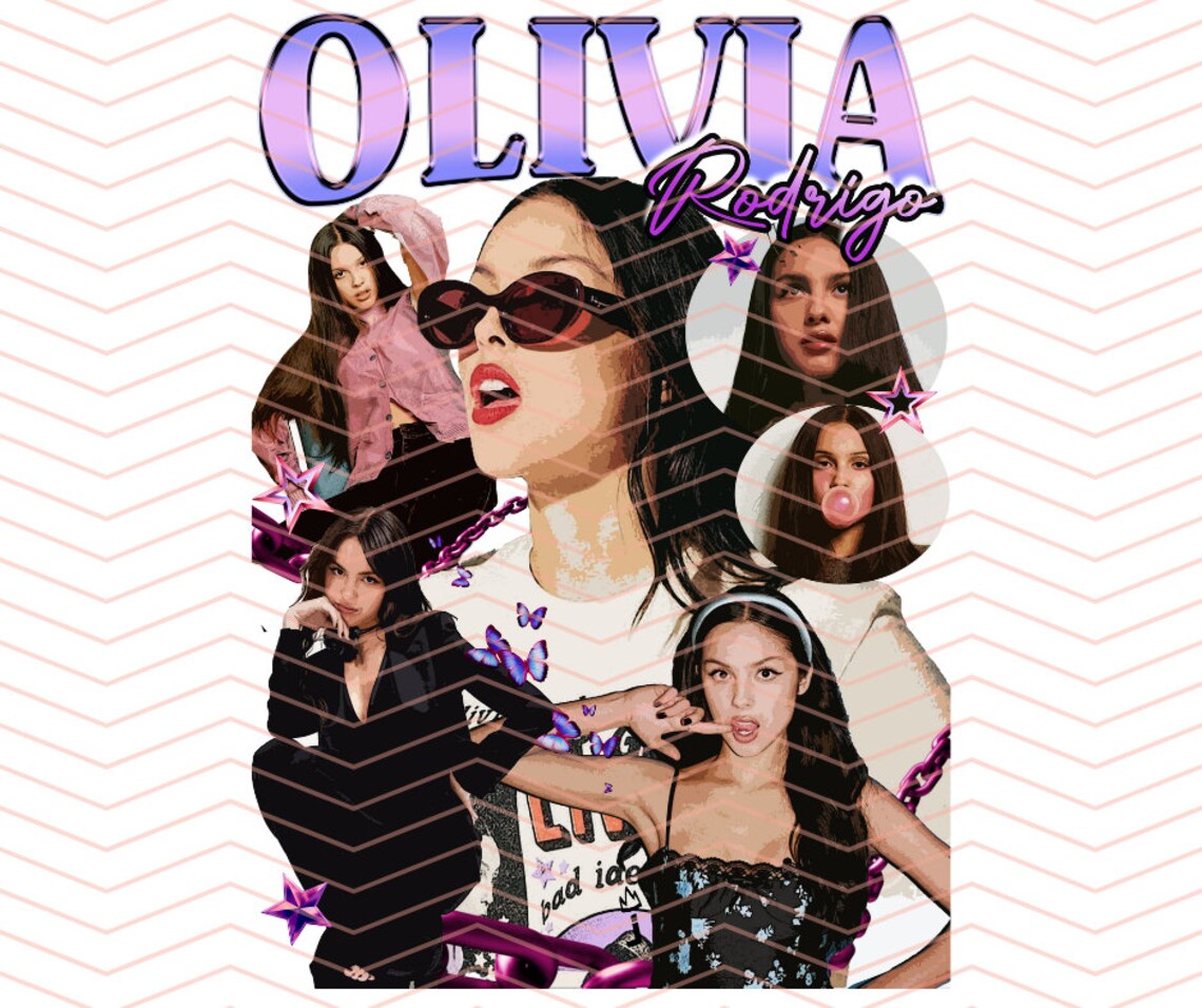 Olivia Rodrigo Shirt Olivia Rodrigo POD Layout Olivia Rodrigo Singer Design Layout for Tshirt ...