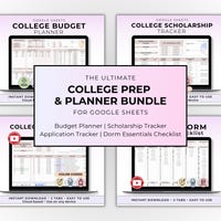 Student Exam Prep Planner | Printable Exam Study Template | College ...
